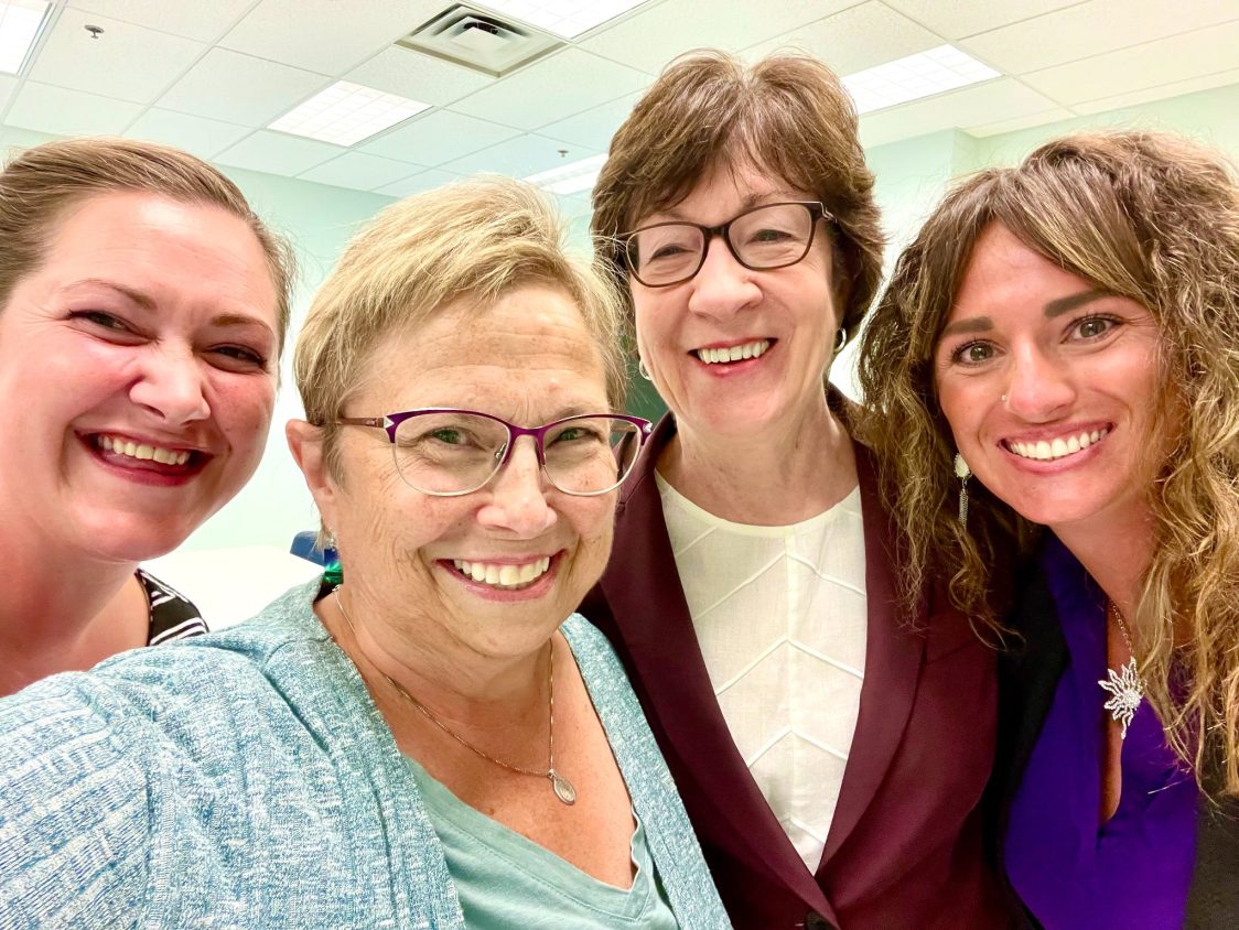 US Senator Susan Collins Visits the East Millinocket Center ...