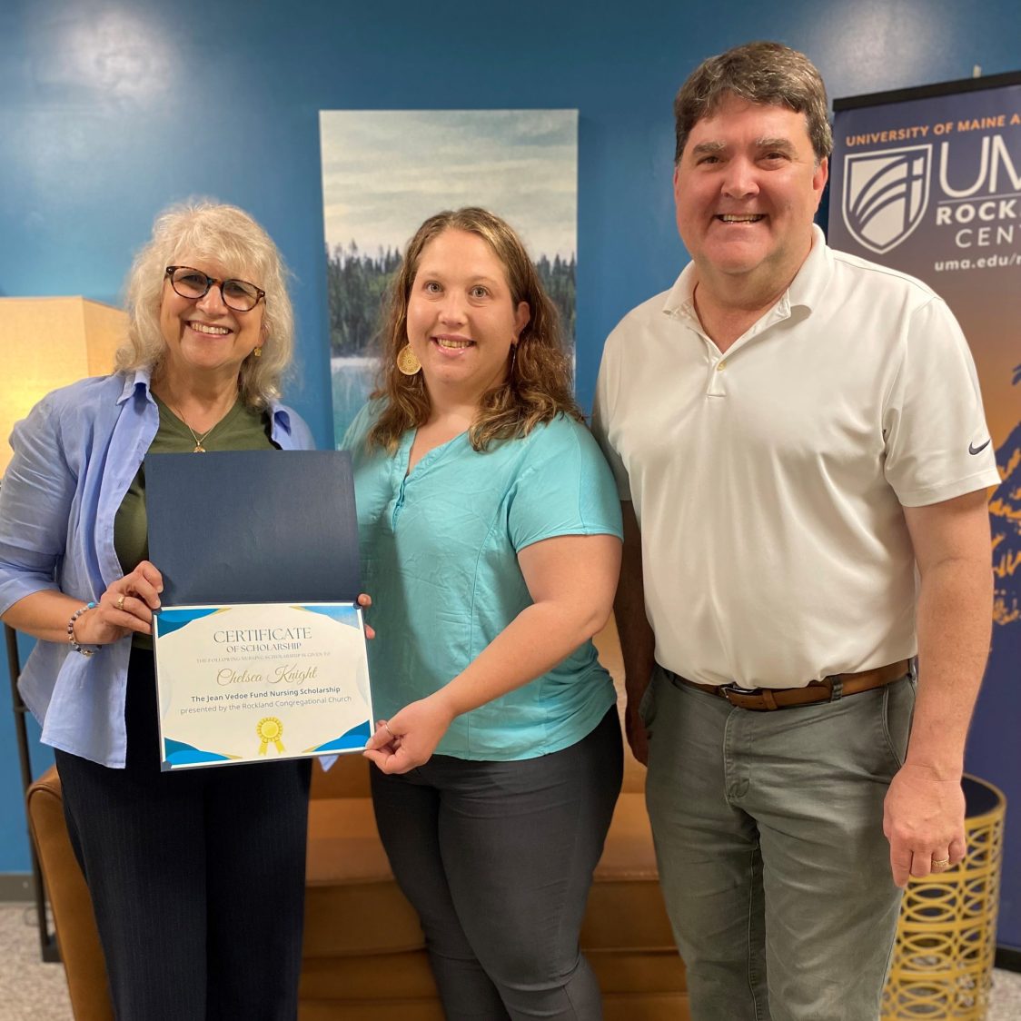 Nursing Scholarship Awarded to UMA Rockland Center Student - University ...