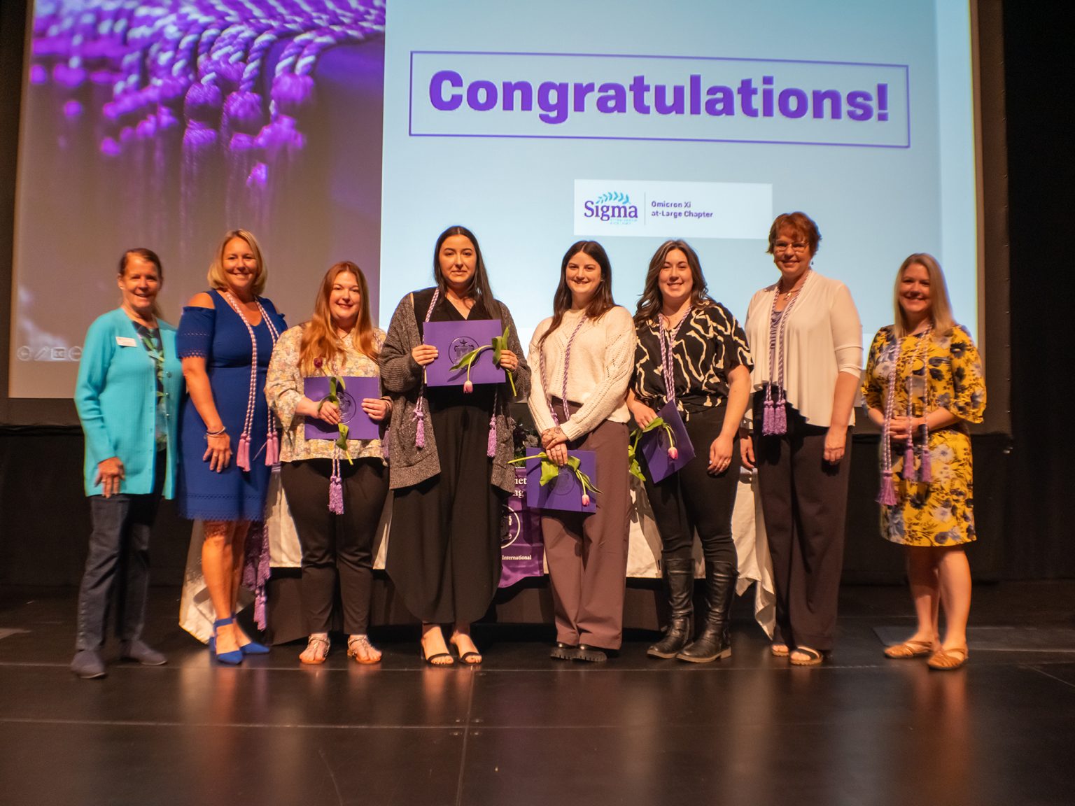 UMA Nursing students inducted into Sigma Theta Tau Omicron Xi Honor ...