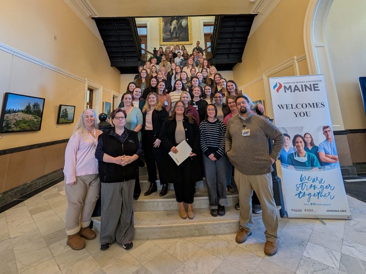 OMNL-Nurses Day at the State House - University of Maine at Augusta